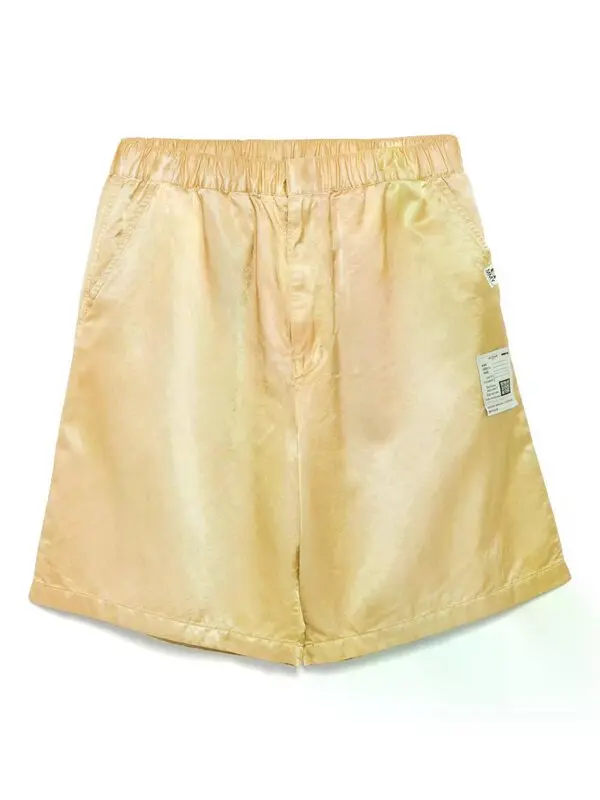 Mihara Yasuhiro Logo-patch Shorts - Metallic