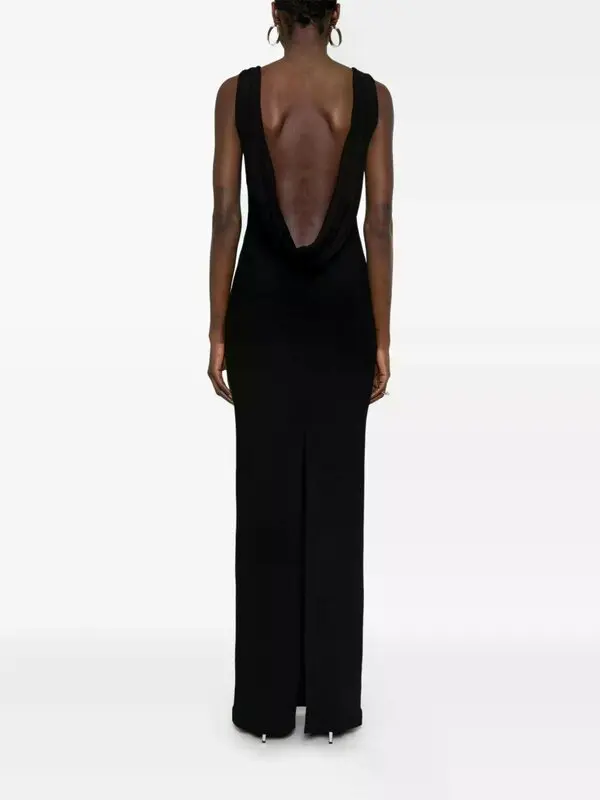 Givenchy Lace-up Embellished Gown