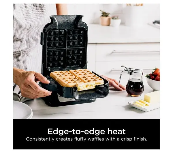NINJA Neverstick Pro Belgian Waffle Maker