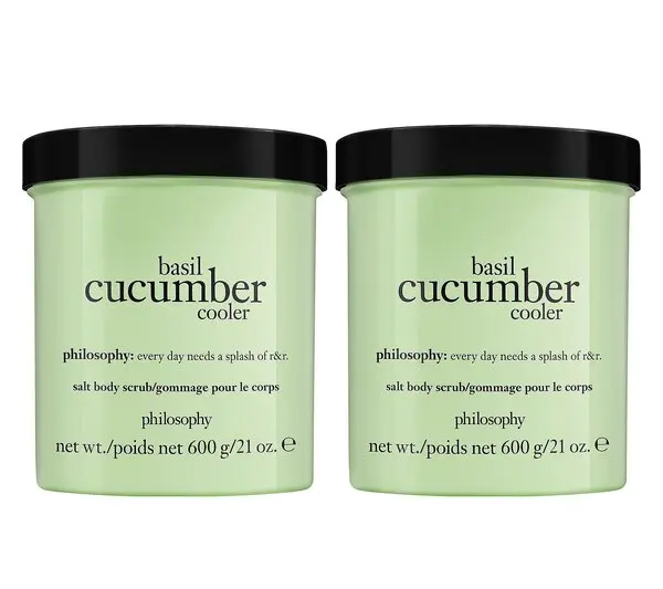 PHILOSOPHY 21 Oz. Summer Salt Body Scrub Duo - One-color