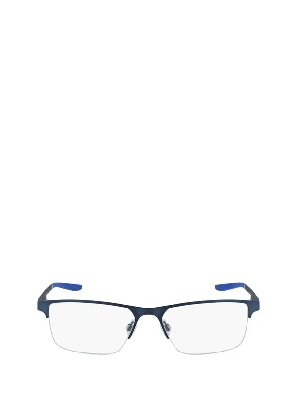 Nike Rectangle Eyeglasses - Brushed Thunder Blue / Racer