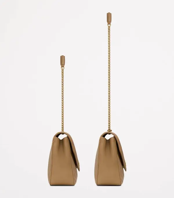 Saint Laurent Large Loulou Shoulder Bag - Brown