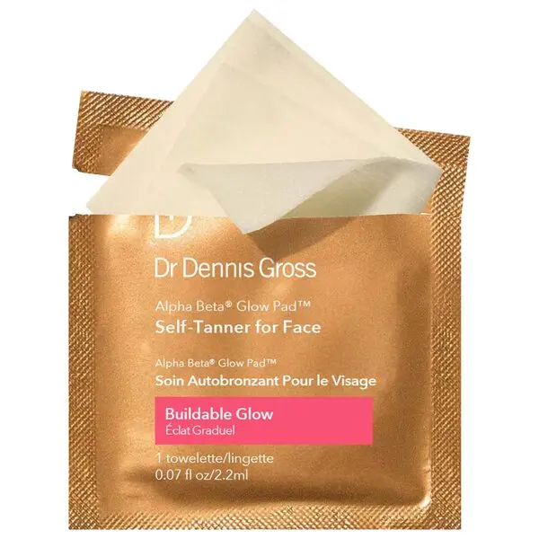 DR. DENNIS GROSS SKINCARE Alpha Beta Glow Pad Self-tanner For Face - One-color