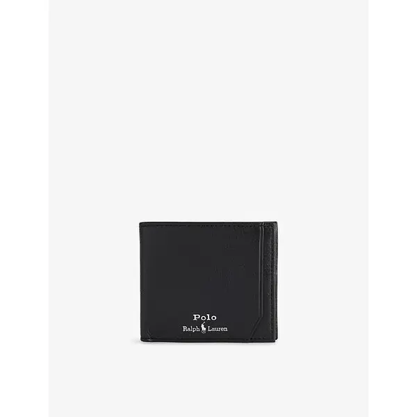 Polo Ralph Lauren Billfold Medium Leather Wallet - Black