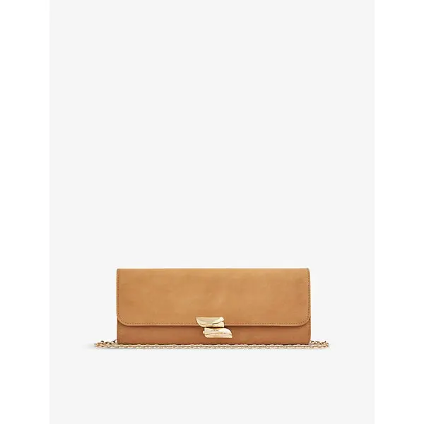 LK BENNETT Aria Leather Clutch