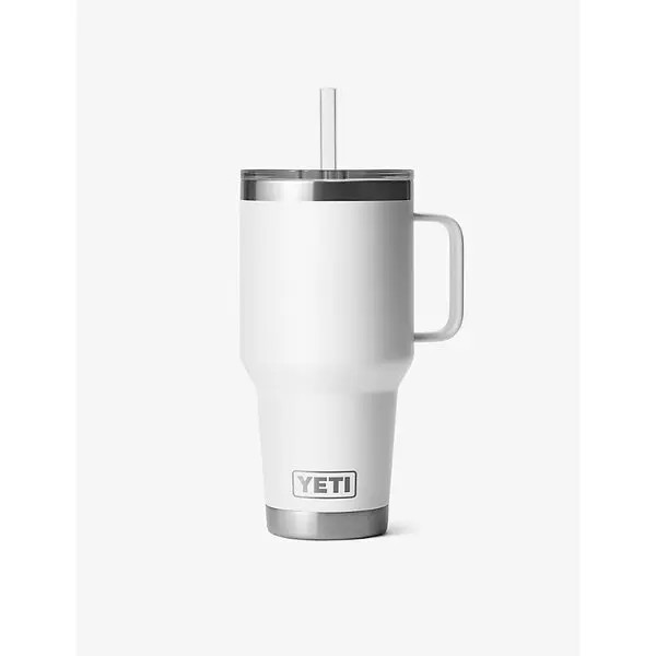 YETI Rambler 35oz Stainless-steel Straw Mug 994ml - White