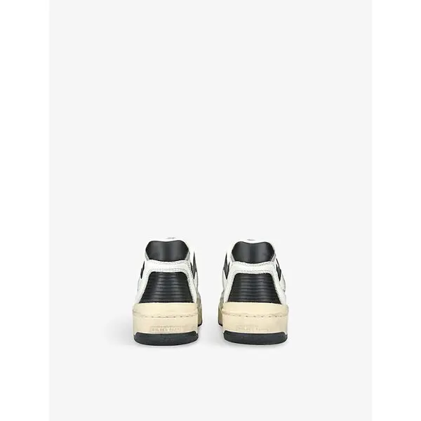 GOLDEN GOOSE Forty2 Leather And Suede Low-top Trainers - White/comb