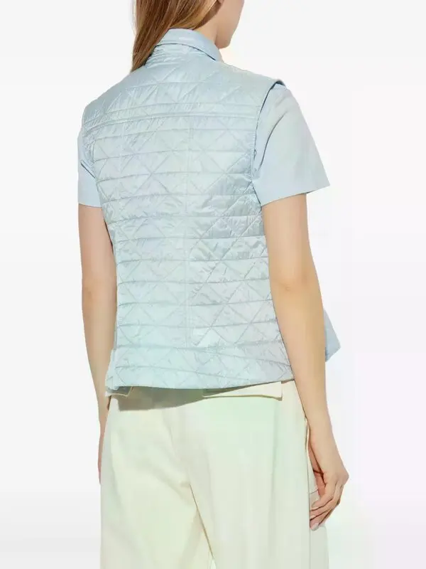Moncler Quilted Gilet - Blue