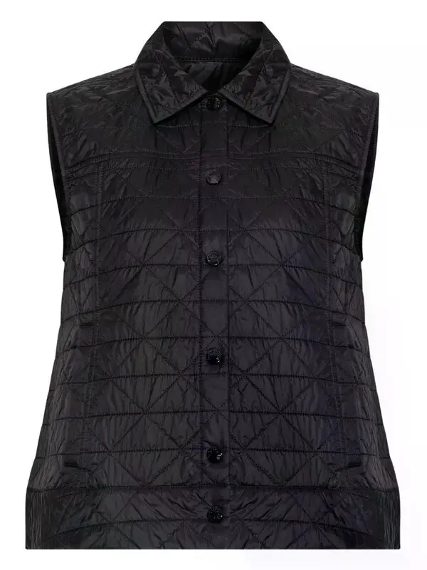 Moncler Quilted Vest - Black