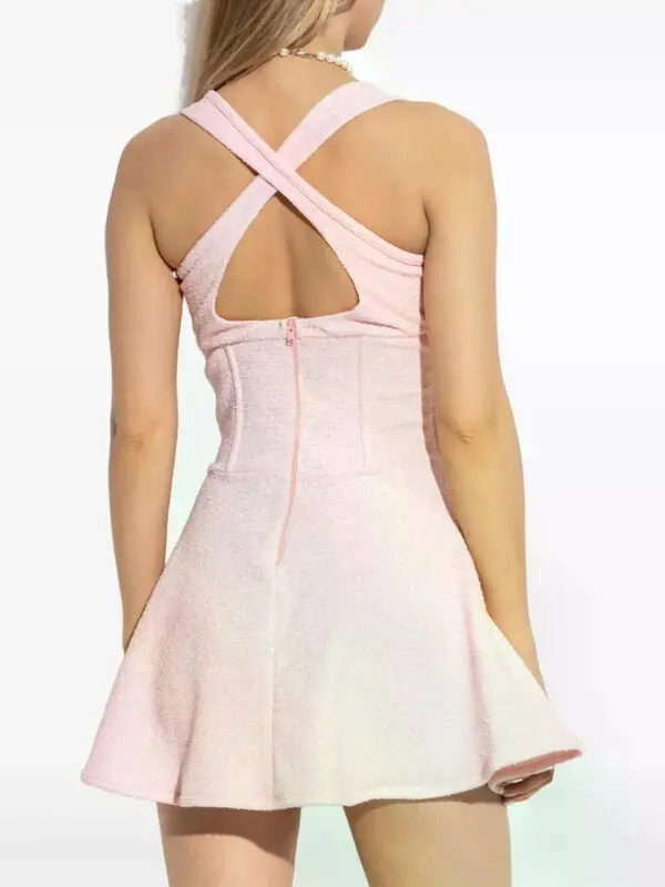 MISBHV Bow-embellishment Mini Dress
