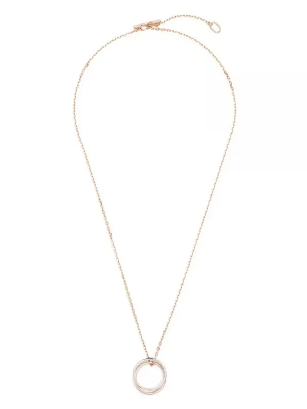 AGNÈS B. Logo Couple Necklace - Pink
