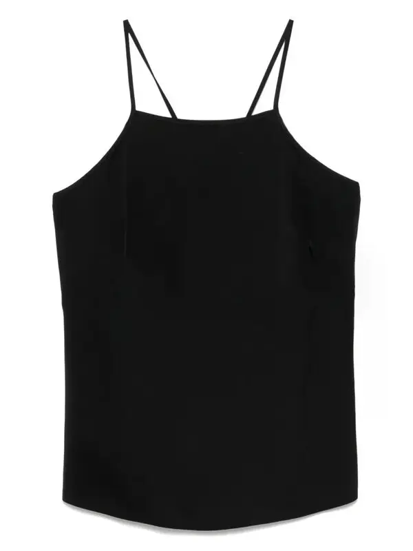 TWINSET Square-neck Tank Top - Black