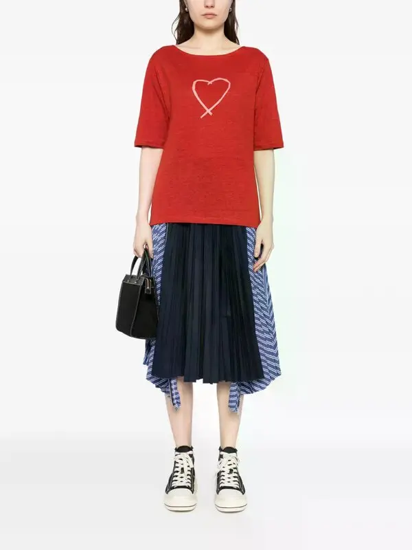 AGNES B. Sarajevo Heart Printed T-shirt