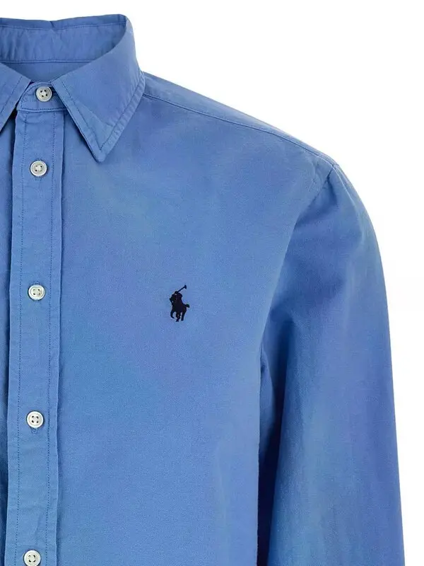 Polo Ralph Lauren Pony-embroidered Shirt - Blue