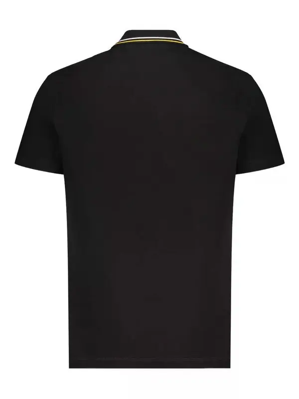 Versace Cotton Polo Shirt - Black