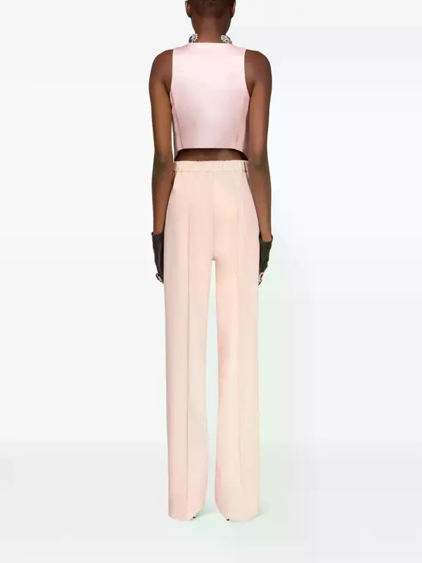 AREA Crystal-embellished Gilet