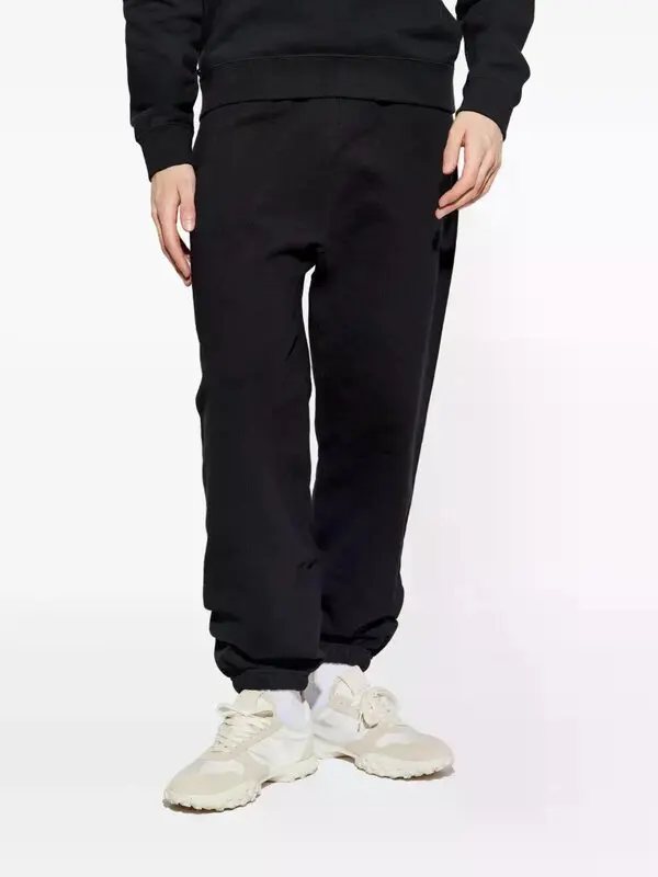 JIL SANDER Cotton Track Pants - Black