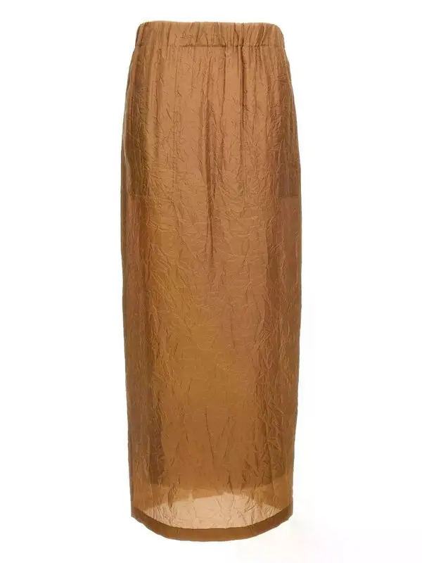 Max Mara Aeroso Midi Skirt - Brown