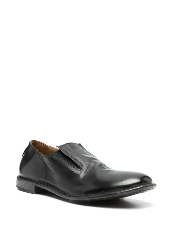 Moma Leather Loafers - Black