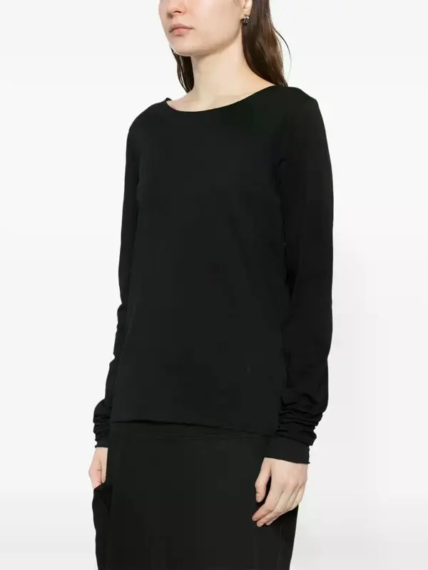 AGNES B. Long-sleeved T-shirt - Black