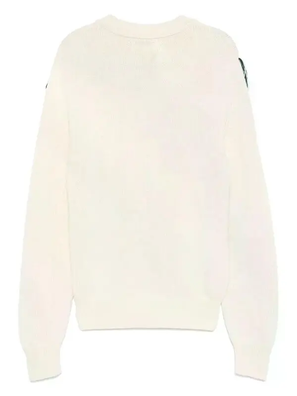 NAMACHEKO Intarsia Crew-neck Sweater - Neutrals