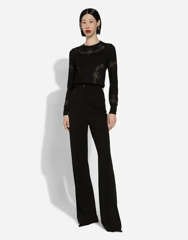 Dolce & Gabbana Cashmere And Silk Sweater