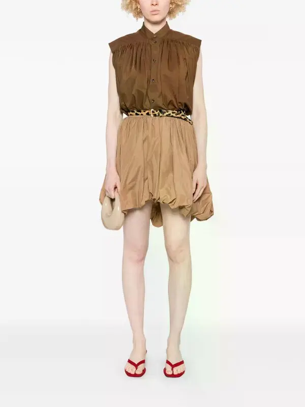 Philosophy Di Lorenzo Serafini Poplin Shirt - Brown