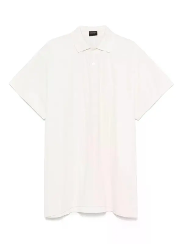 Balenciaga Intertwined Polo Shirt - White