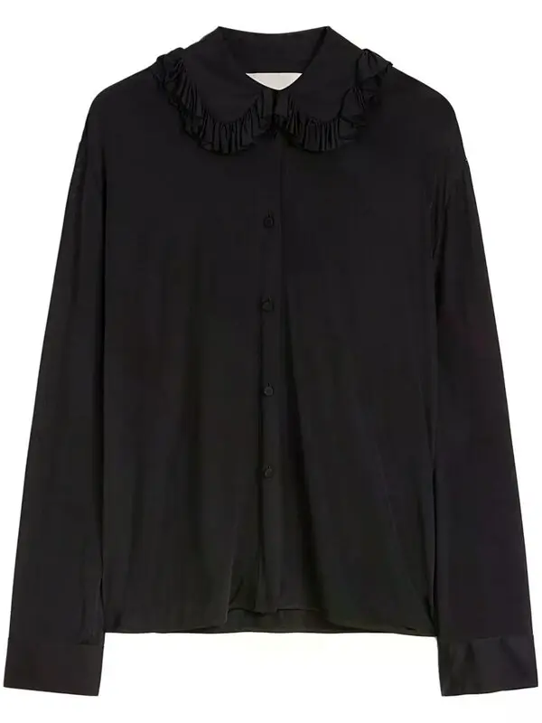 JIL SANDER Ruffle-collar Shirt