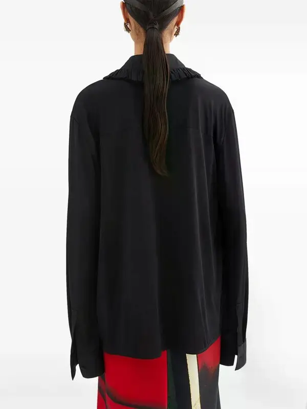 JIL SANDER Ruffle-collar Shirt
