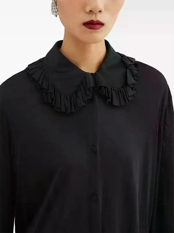 JIL SANDER Ruffle-collar Shirt