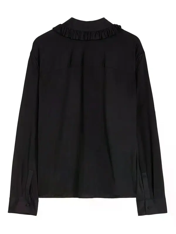 JIL SANDER Ruffle-collar Shirt