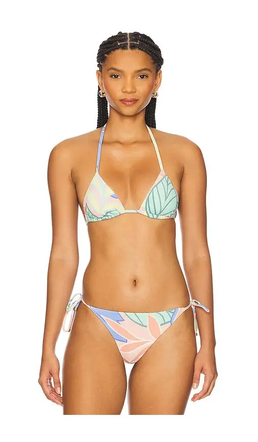 Vitamin A Gia Triangle Bikini Top - Retro Jungle