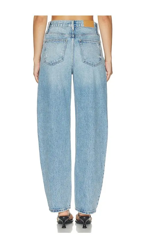 PISTOLA Wes High Rise Barrel Jeans - Blue Cloud