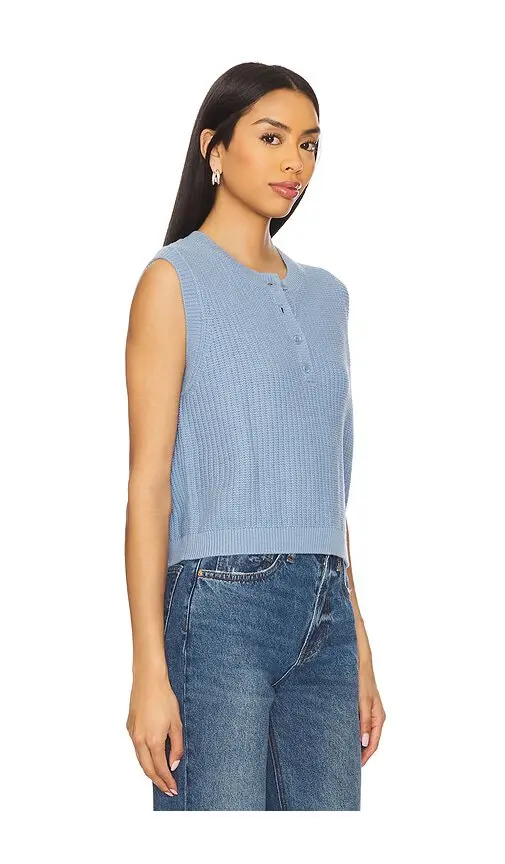 STITCHES & STRIPES Frampton Henley Vest