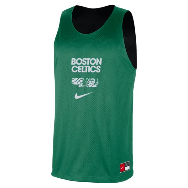 Nike Boston Celtics Courtside Nba Mesh Practice Jersey