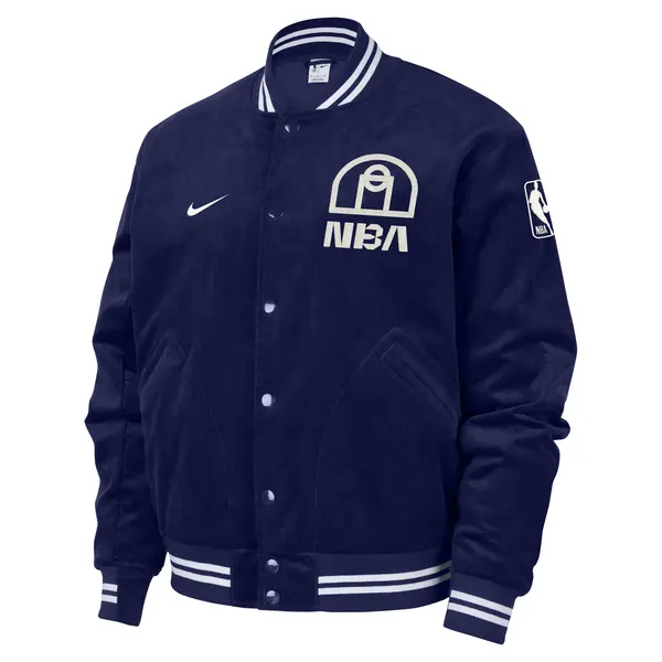 Nike Team 31 Trend Nba Bomber Jacket - Blue
