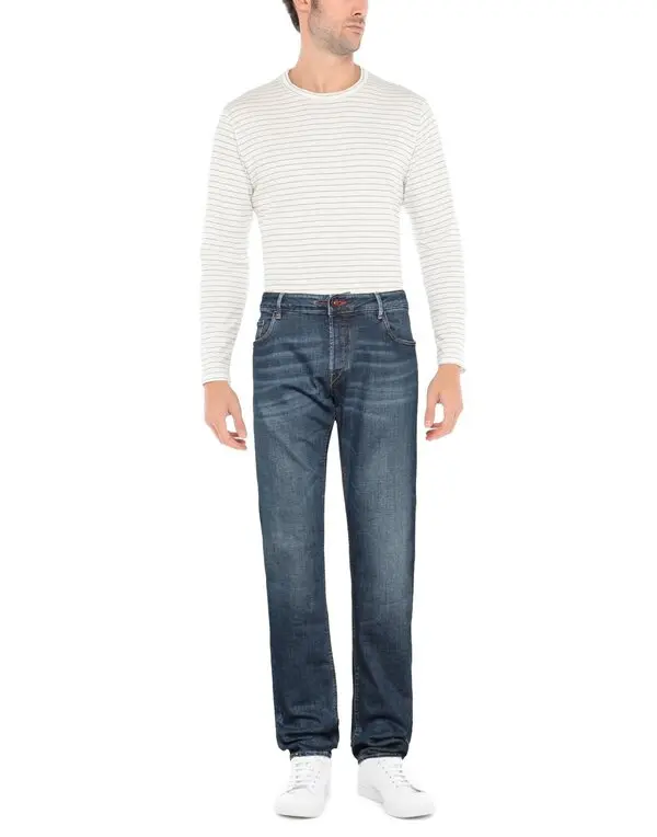 HANDPICKED Straight-leg Jeans - Blue