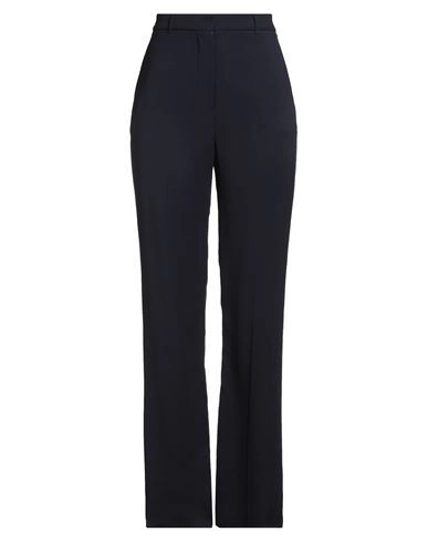 Max Mara Light Virgin Wool Trousers - Navy