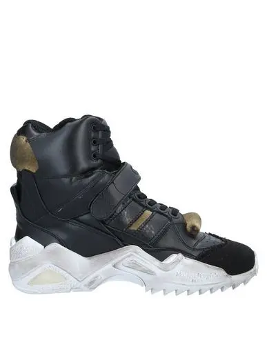 MAISON MARGIELA High-top Leather Sneakers - Black