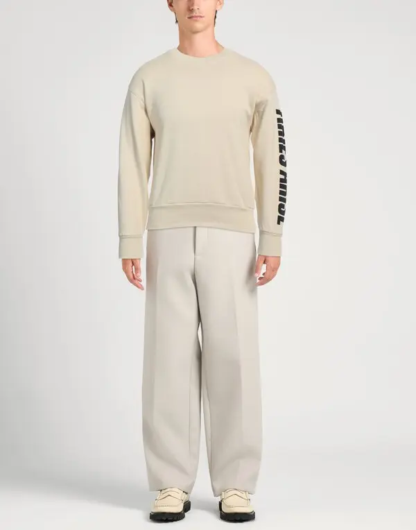 Aries Crewneck Sweatshirt With Logo Print