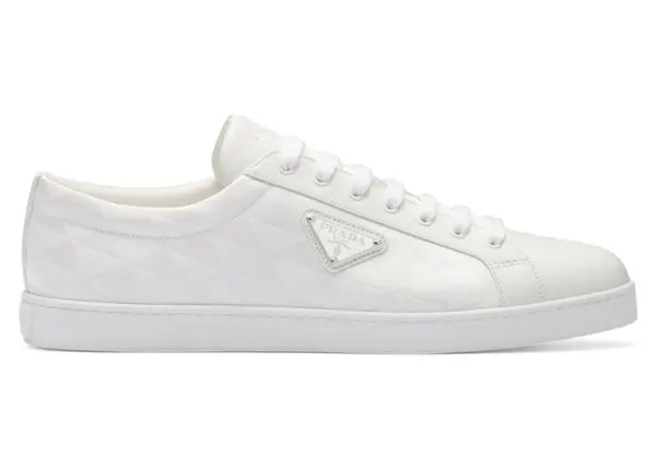 Prada Prax 01 Re-nylon And Brushed Leather Sneakers
