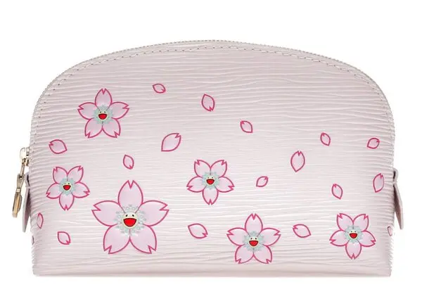 LOUIS VUITTON X Takashi Murakami Cosmetic Pouch Pm - Pink