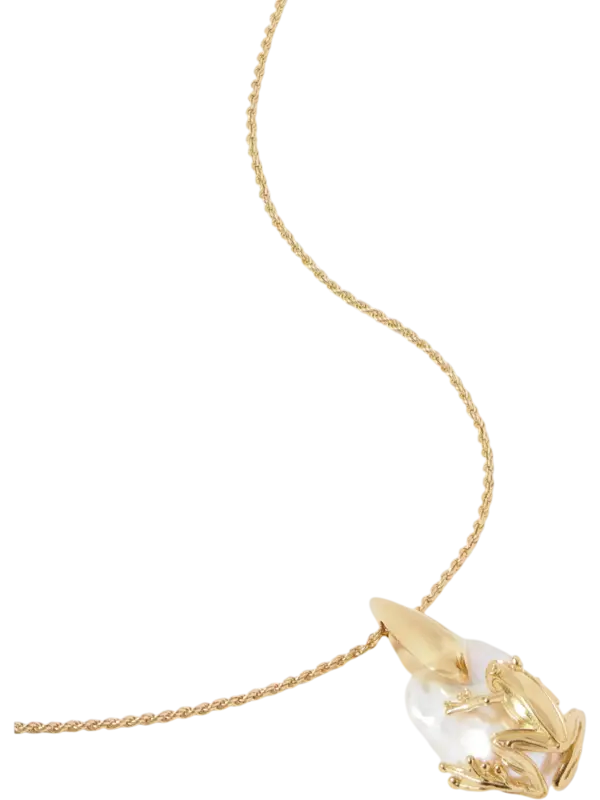 Bottega Veneta Plated Necklace - Gold