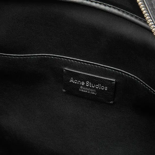Acne Studios Camero Medium Leather Bag - Black