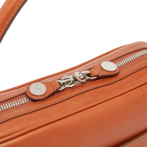 Acne Studios Camero Small Leather Bag - Cognac Brown
