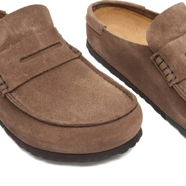 BIRKENSTOCK Naples Wrapped Leve Loafer - Concrete