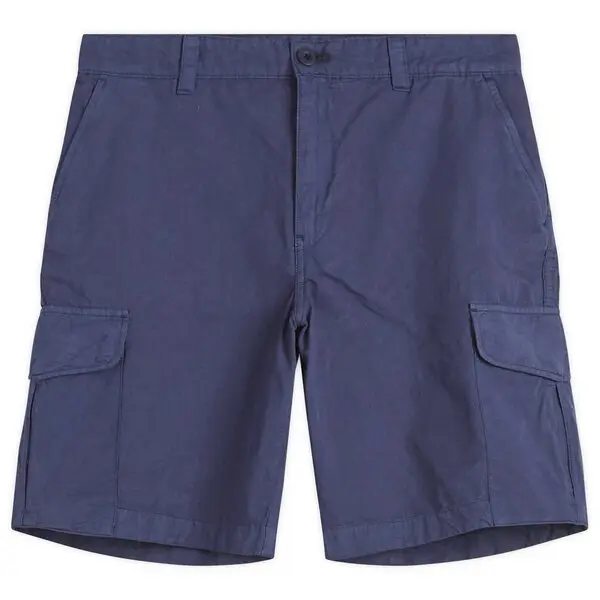 Paul Smith Cotton Cargo Shorts - Blue