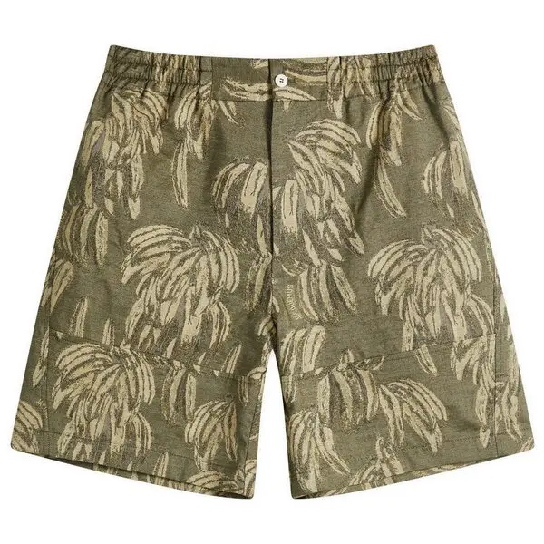 Jacquemus Banana Jacquard Canvas Shorts - Multi