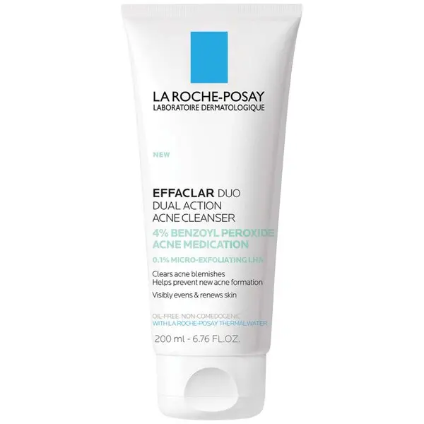 LA ROCHE-POSAY Effaclar Acne Face Wash With 4% Benzoyl Peroxide - One-color